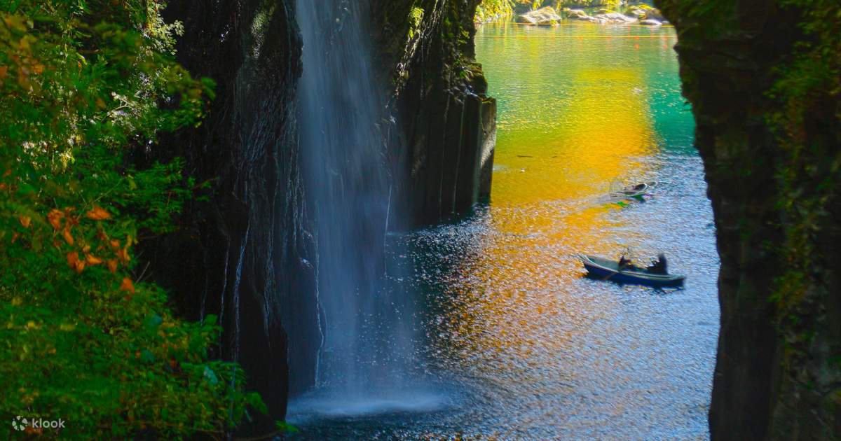 [JR Aso Station Departure] Takachiho Day Trip | Takachiho Gorge ...